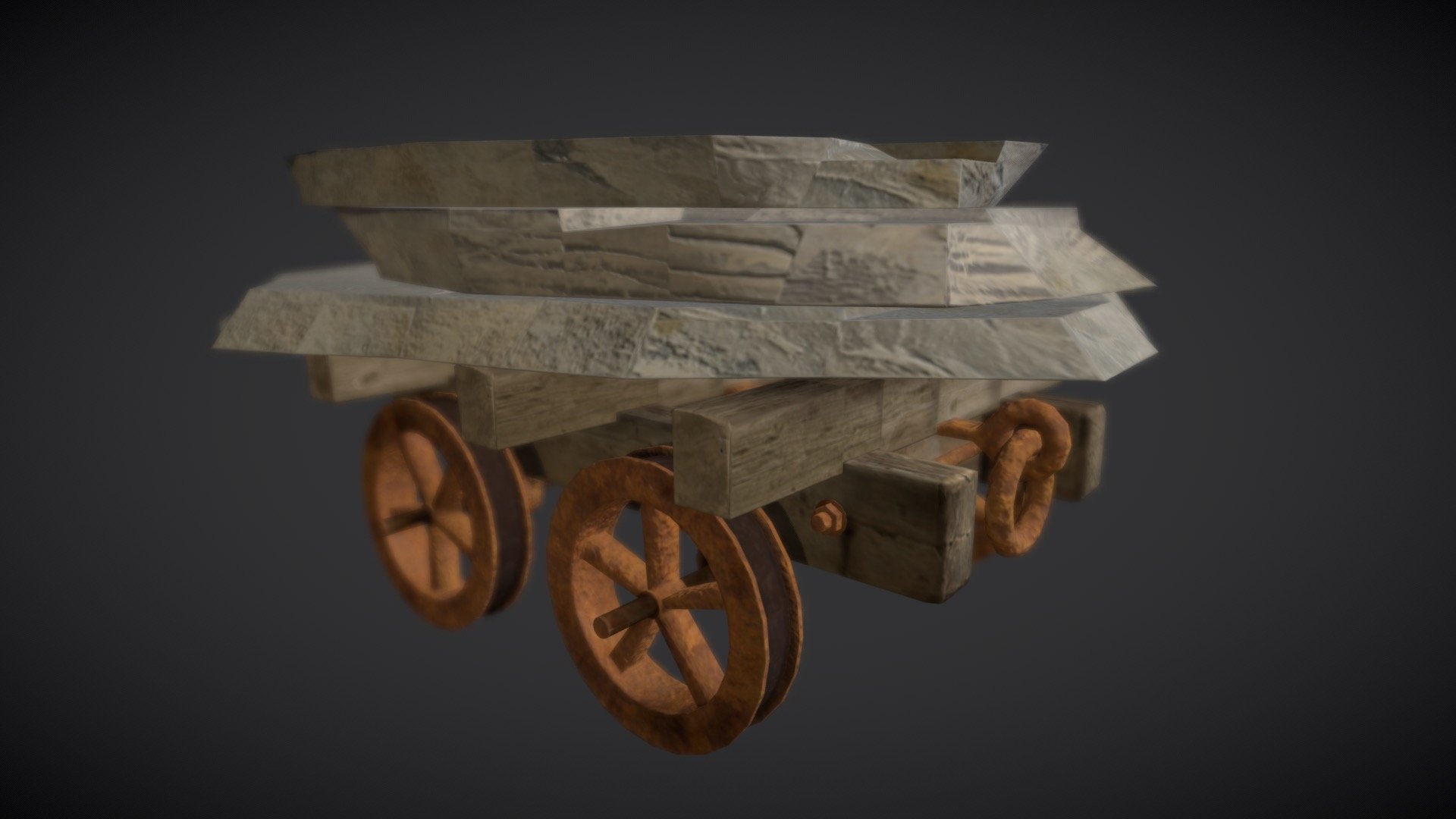 Llechwedd Mine Cart - 3D model by ZedAnthony [dbe08d0] - Sketchfab