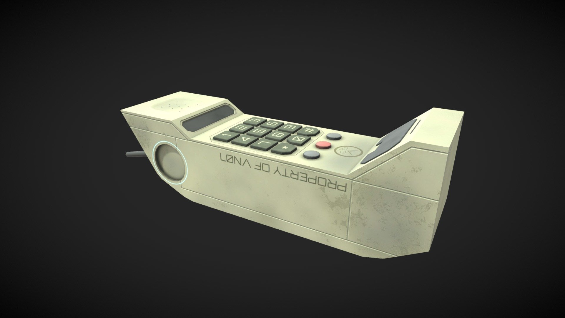 Military Phone - 3D model by bgrondeau [dbe0ee1] - Sketchfab