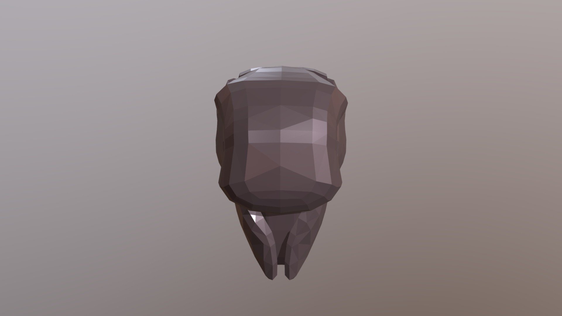 Devon's low poly helmet - 3D model by ddeal [dbe12df] - Sketchfab