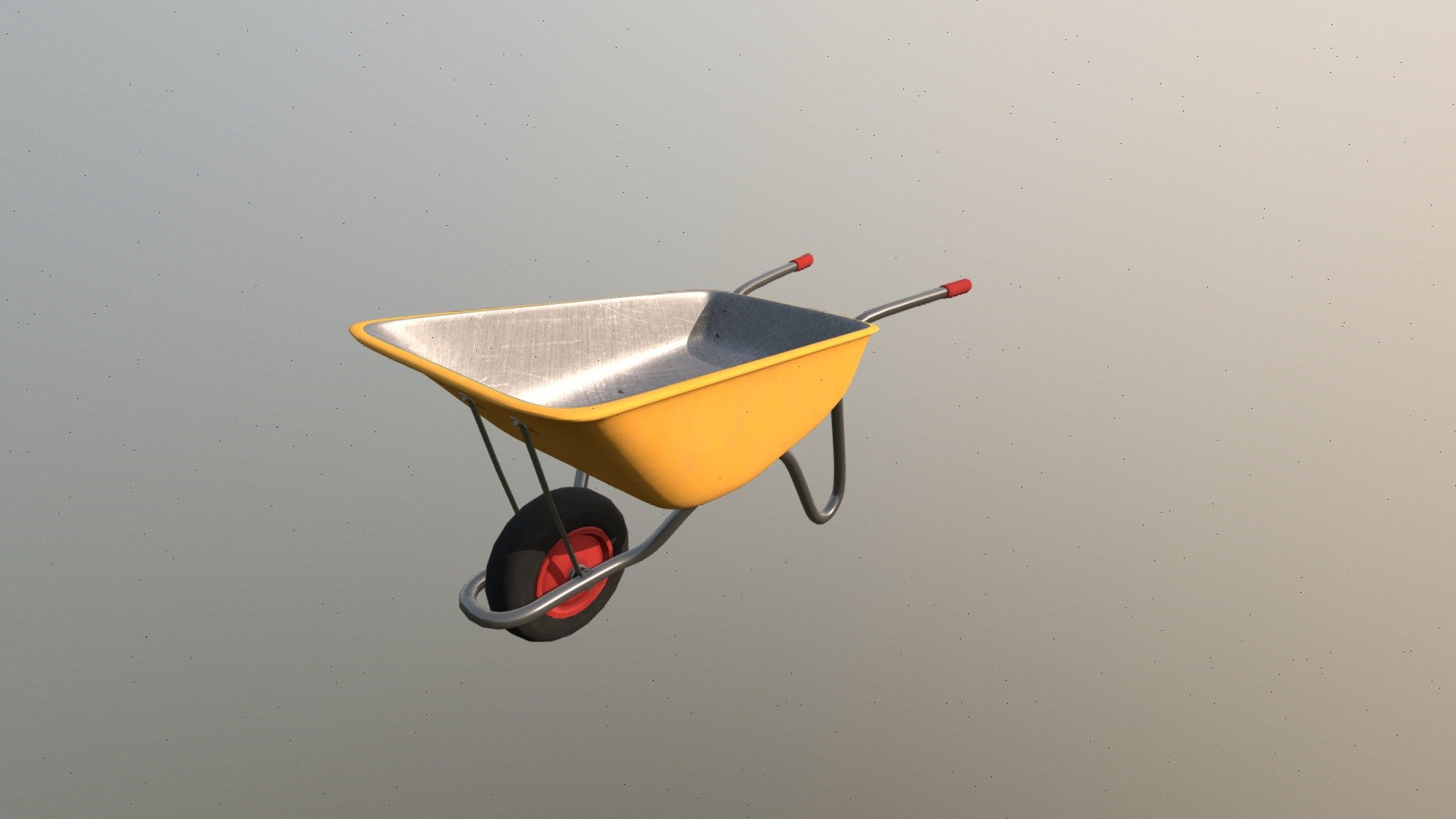 Wheelbarrow - Download Free 3D model by MiskaV (@miska347) [dbe1b80 ...