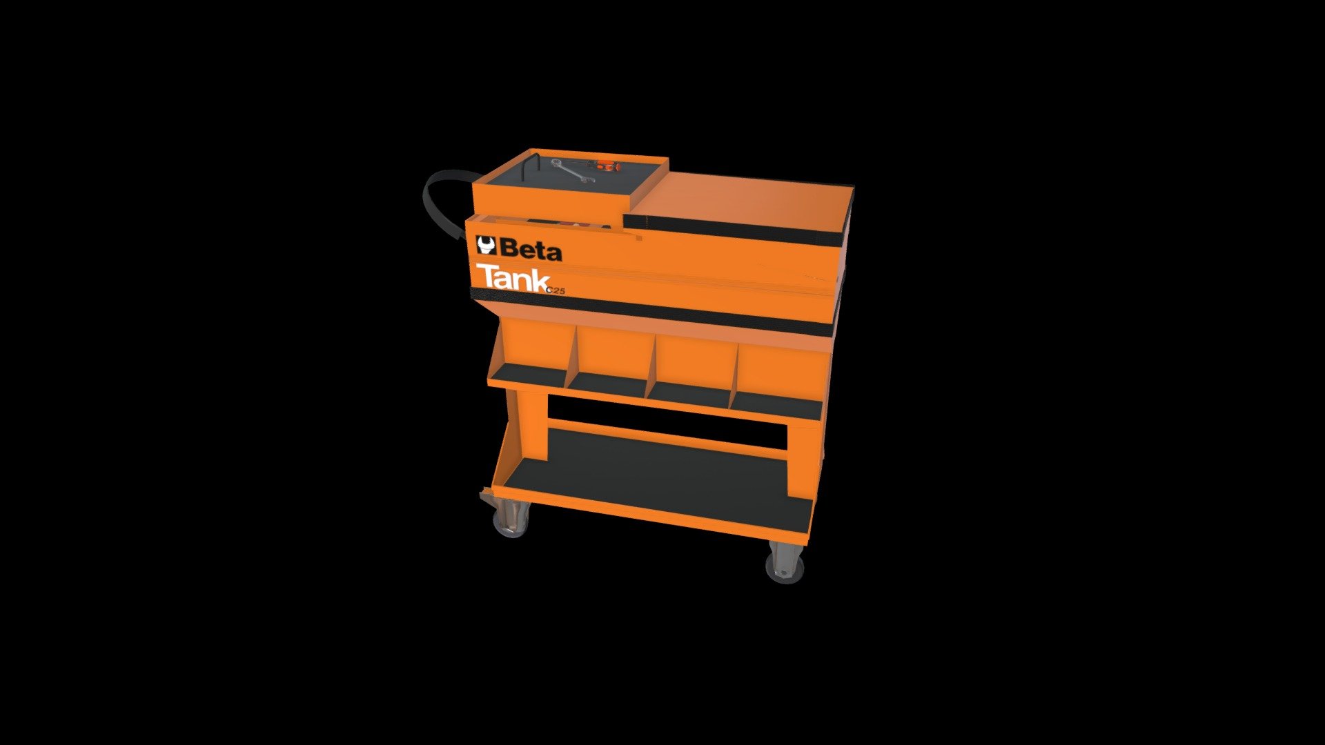 Beta Tank C25 - Test - 3D model by Ink Digital ...