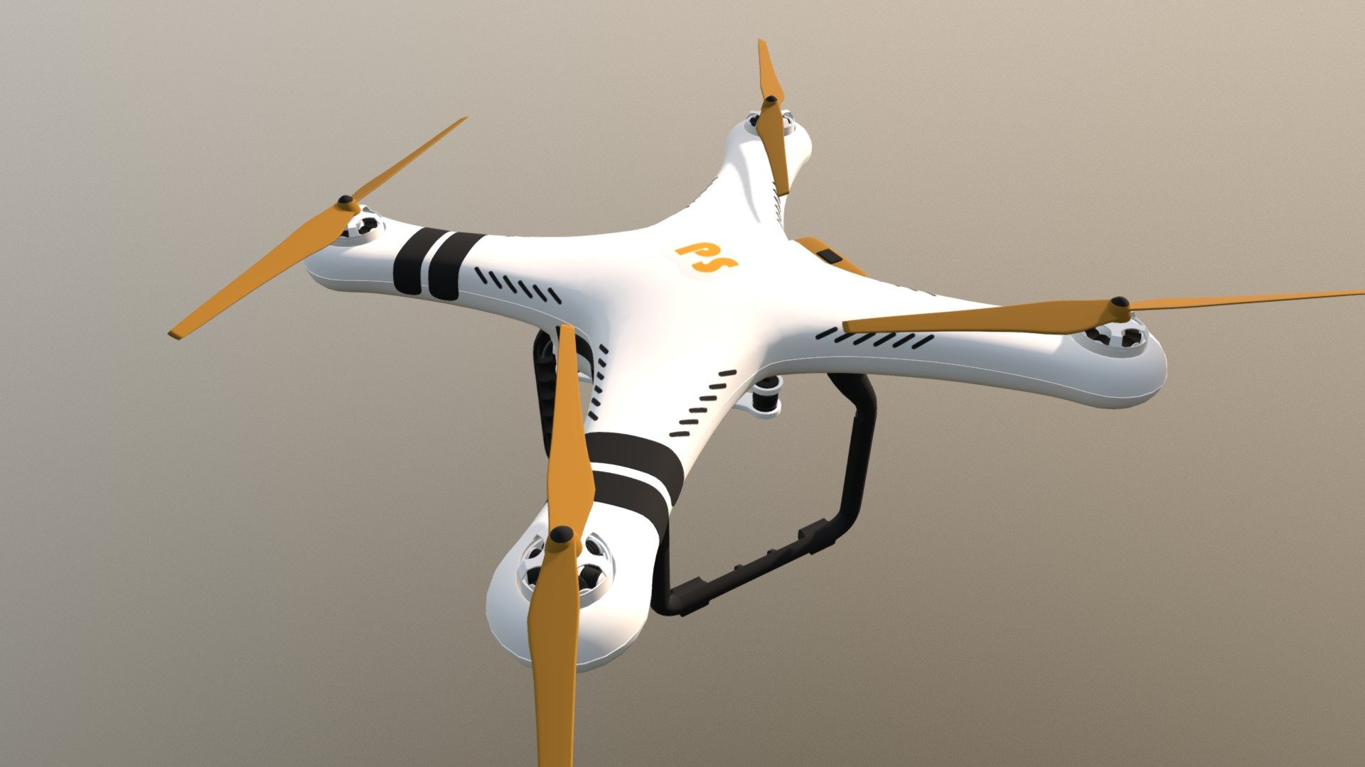 Drone Model - 3D model by apoorva.kaushik [dbe4569] - Sketchfab