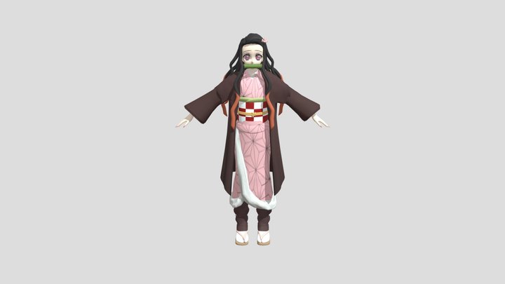 Nezuko 3D models - Sketchfab