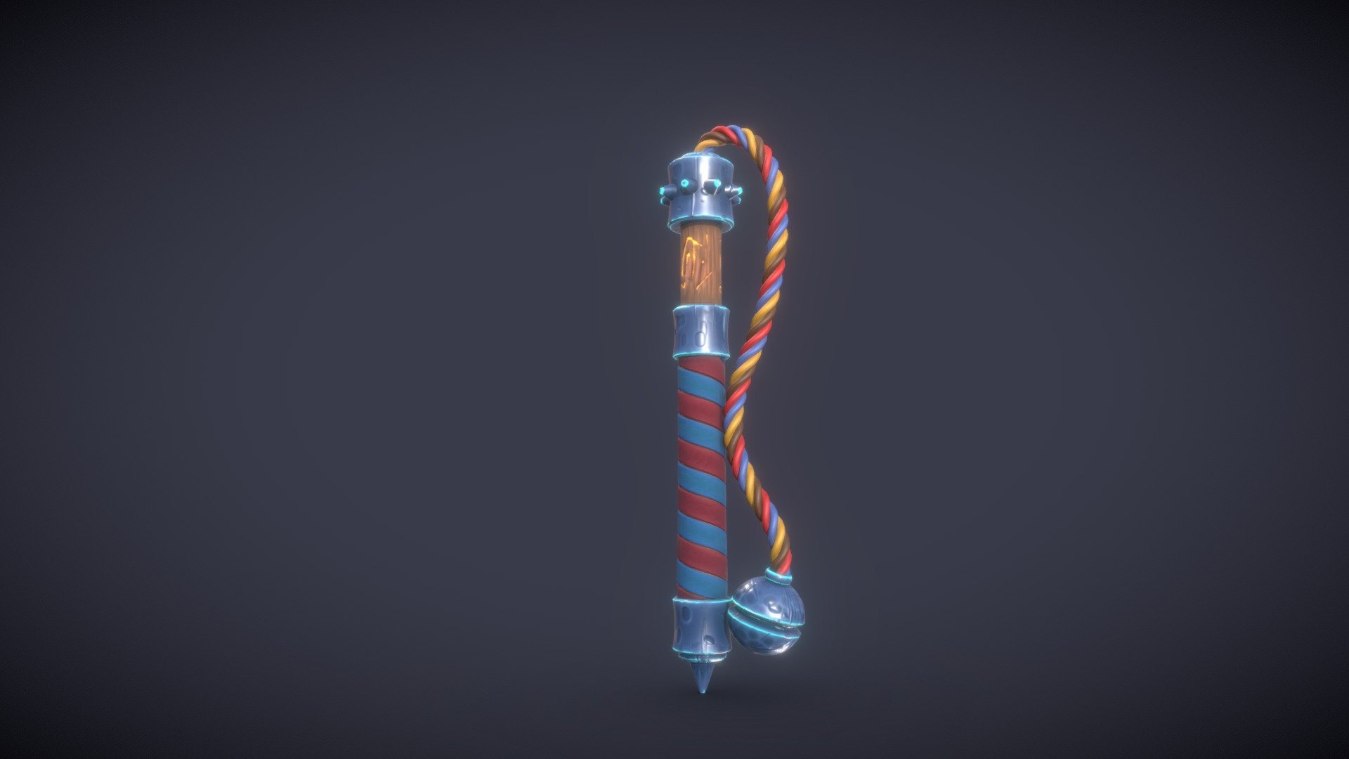 Stylized Whip - 3D model by raV (@raV_3d) [dbe6549] - Sketchfab