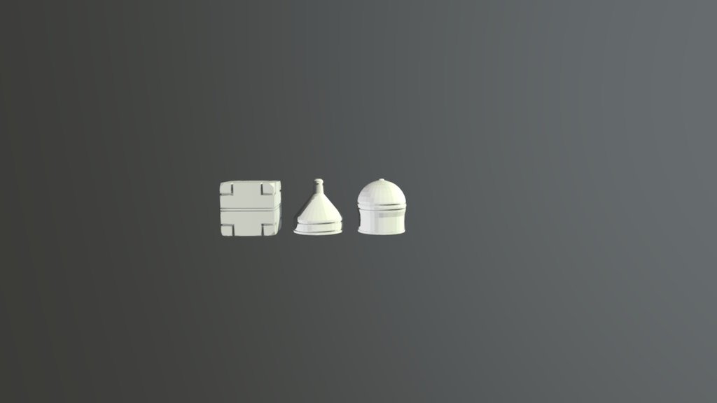 Basic Modeling Exercise 1 - 3D model by Liucan [dbe65a1] - Sketchfab