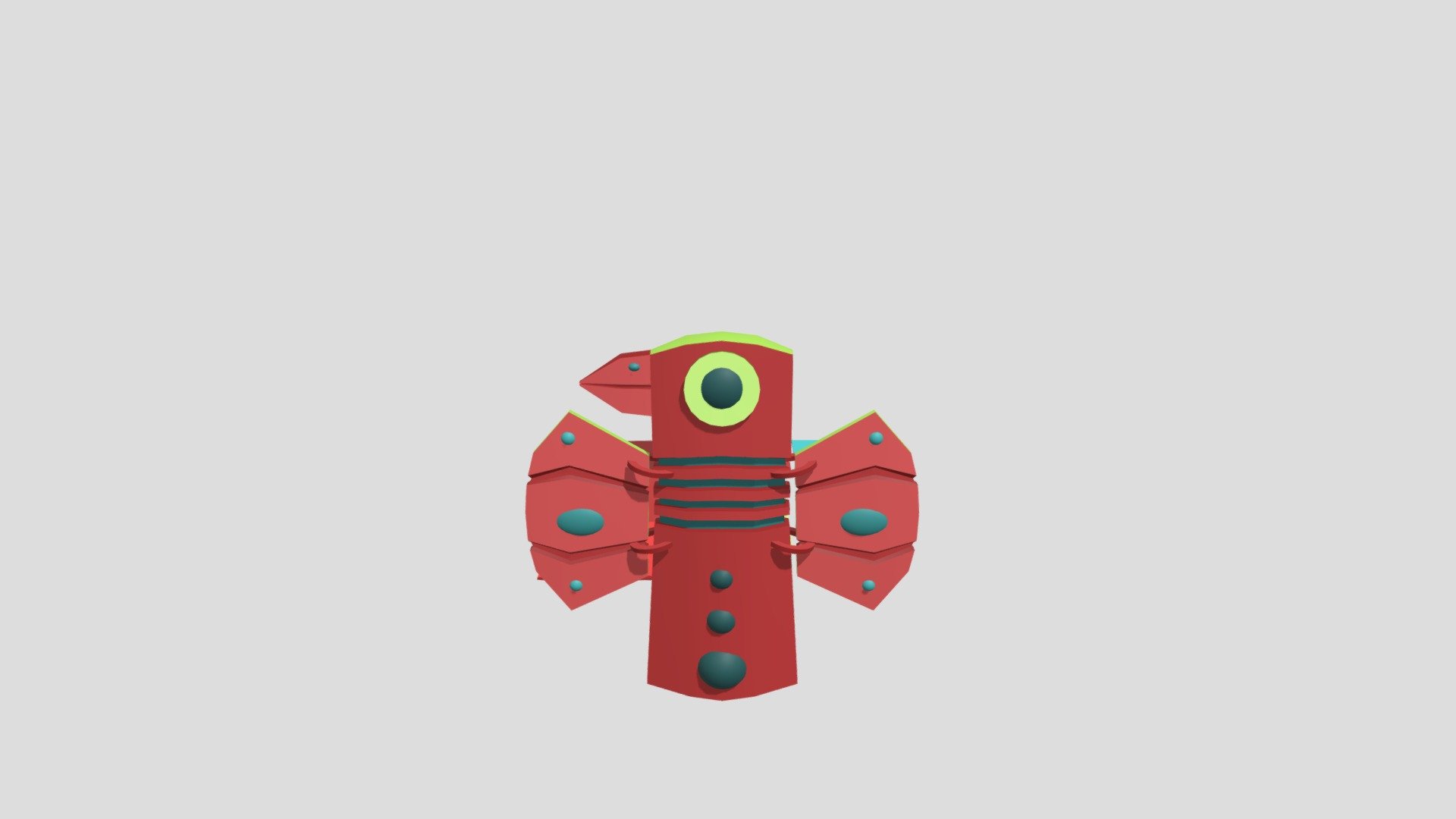Eagle colored draft DZ - Download Free 3D model by Ushlia [dbe7fbb ...