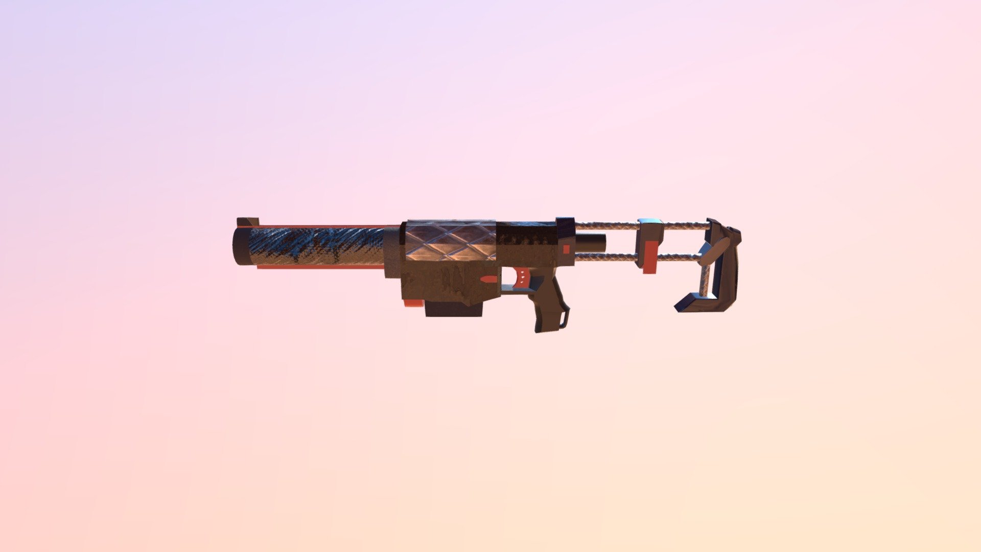 Nerf Gun - 3D model by bradendrich [dbe97b7] - Sketchfab
