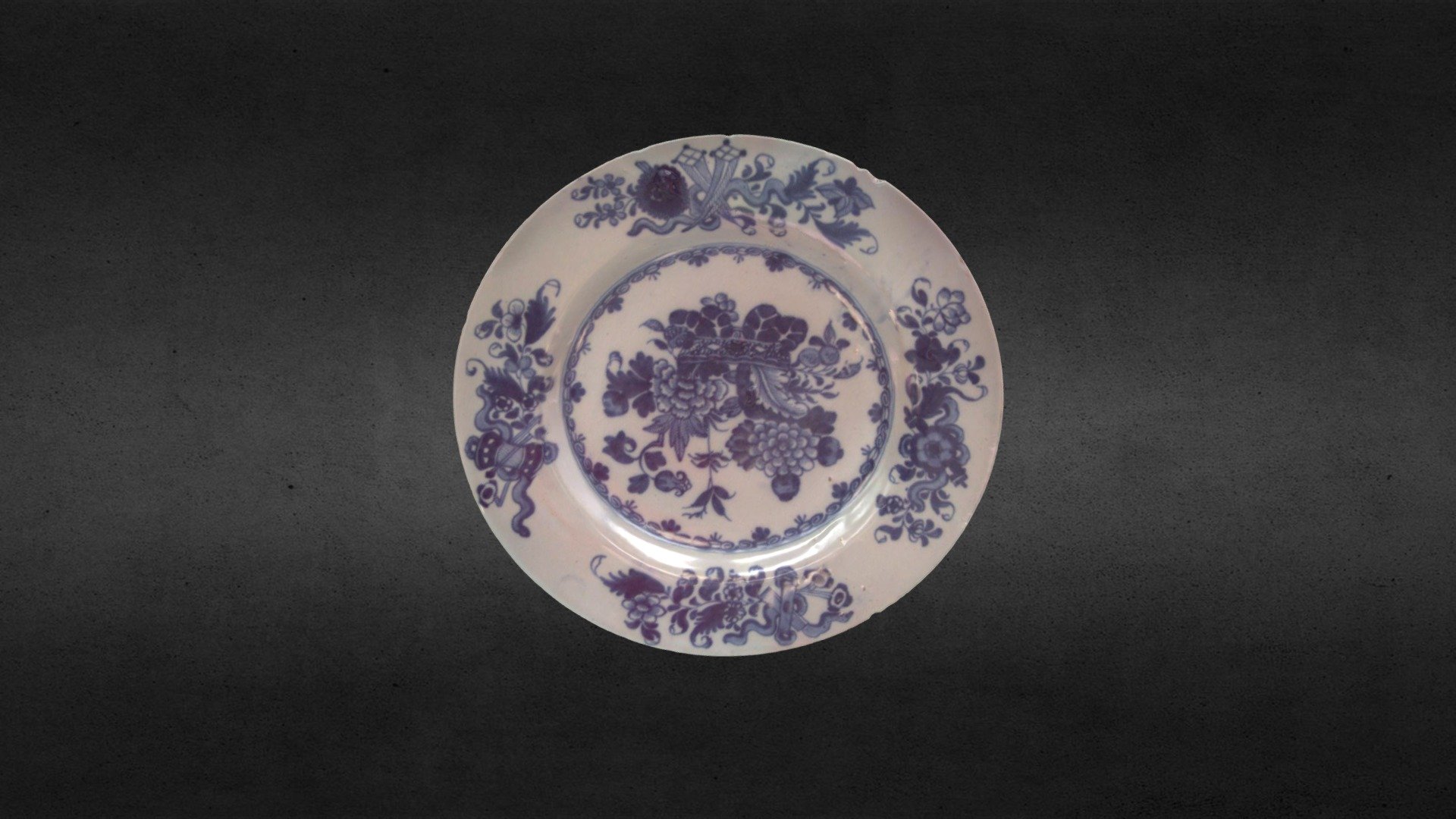 Irish Delft Dish - Download Free 3D model by The Hunt Museum ...