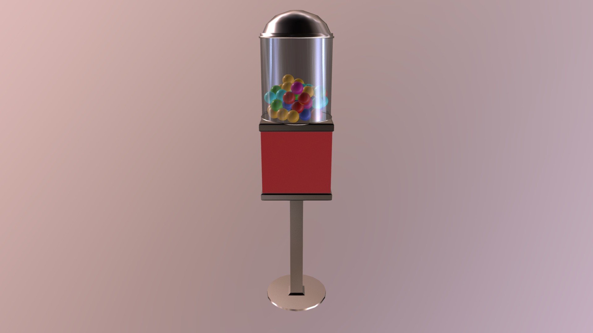 Gumball Machine - 3D model by EmmaArmstrong [dbec293] - Sketchfab