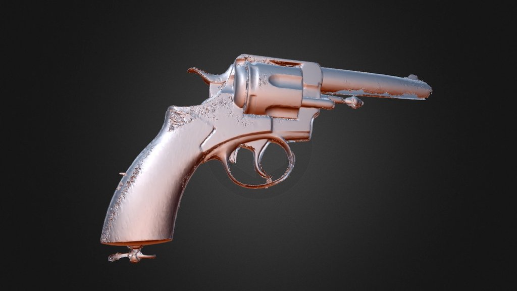 Webley Mk VI revolver, circa 1916 - 3D model by Auckland Museum ...
