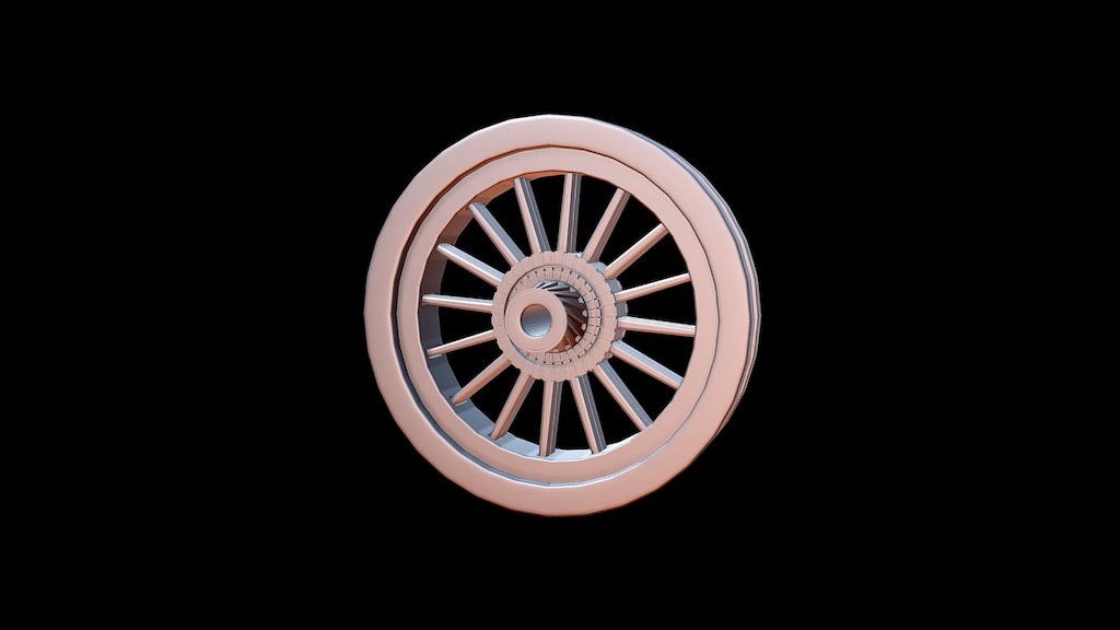 Modeling A Wheel - 3D model by SpazzyAtomicFoxtrot [dbee3da] - Sketchfab