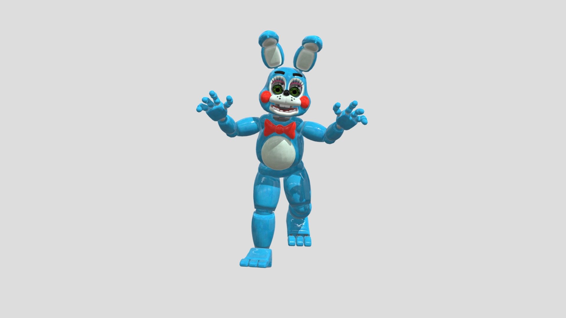 fnaf-ar-toy-bonnie - 3D model by Foxyisdbest [dbeec27] - Sketchfab