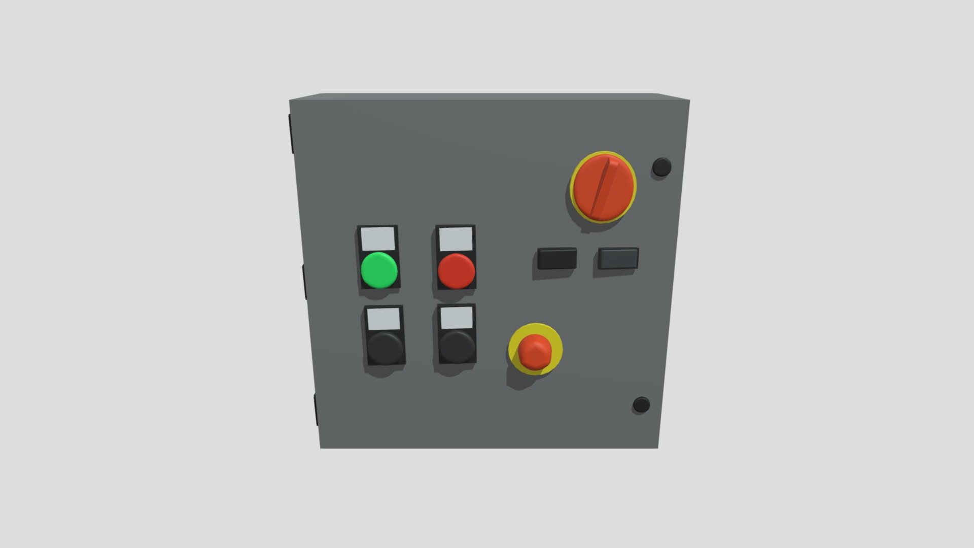 Control Panel - Download Free 3D model by zoeypotato [dbeed70] - Sketchfab