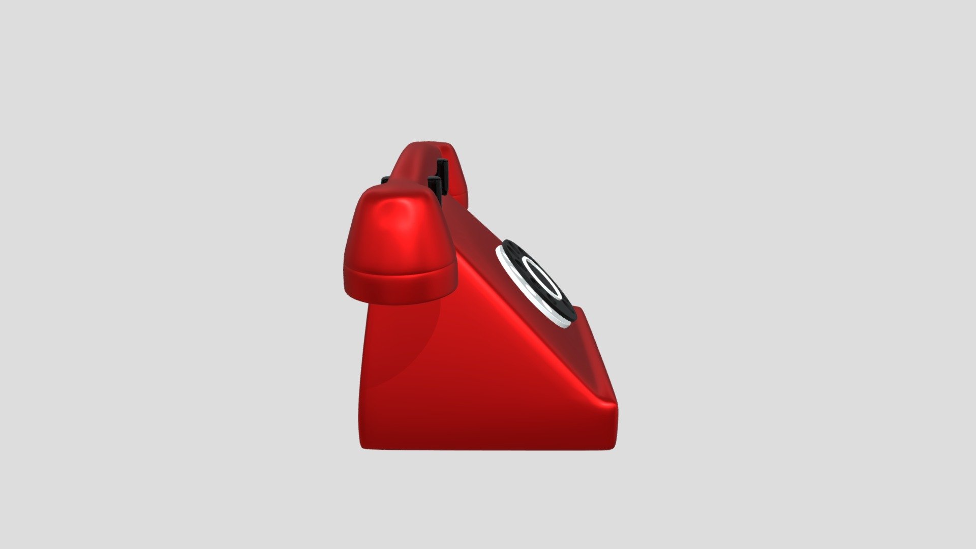 Red Telephone - Download Free 3D model by Gavfx [dbf06d1] - Sketchfab