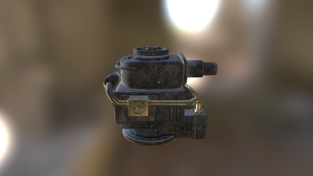 Metal Slug Turret - 3D model by skipday [dbf1ad1] - Sketchfab