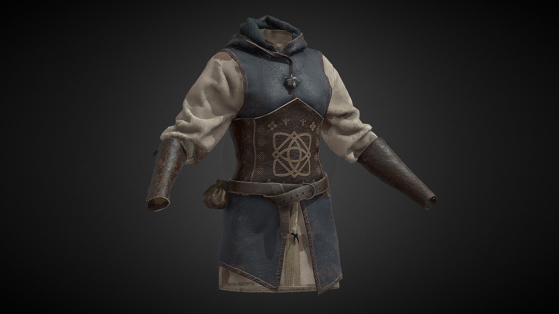 Witcher Jacket - Download Free 3D model by Blue Spirit (@Blue-Spirit ...