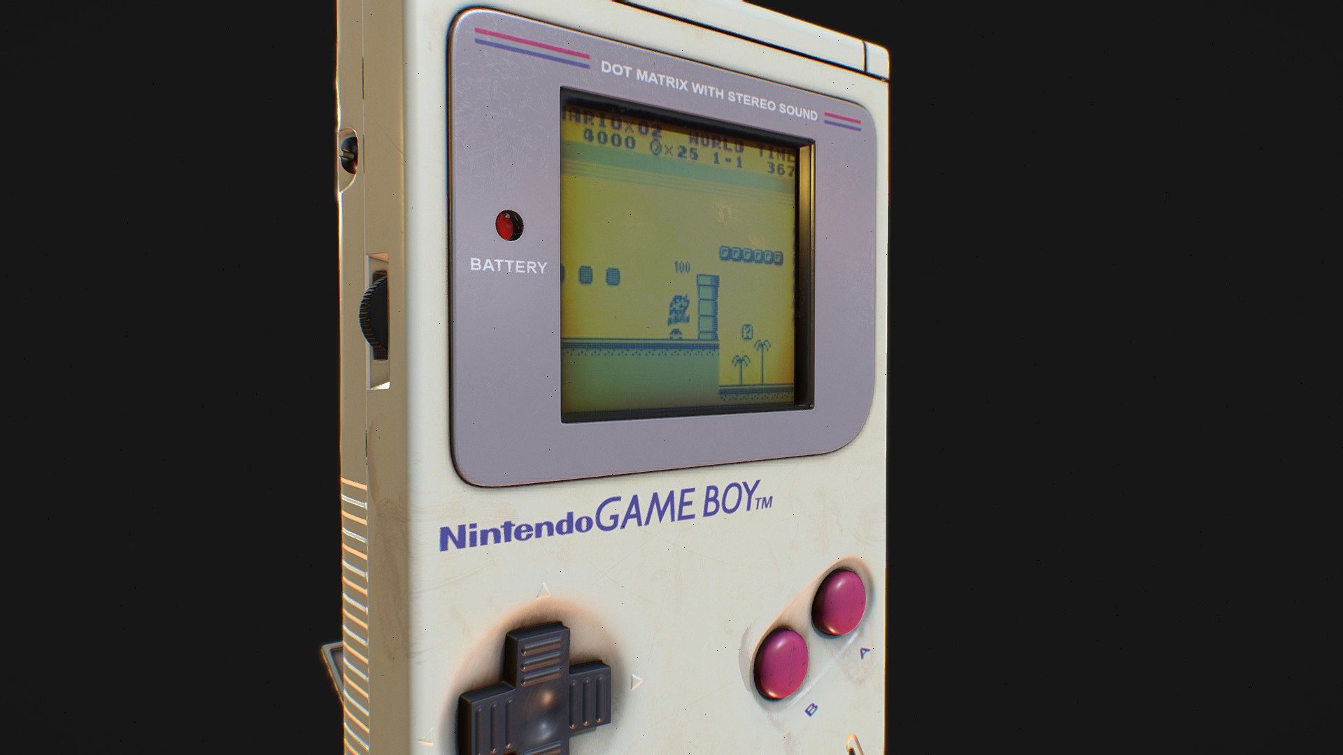 Gameboy - 3D model by Jose.Manuel.Villalobos [dbf324f] - Sketchfab
