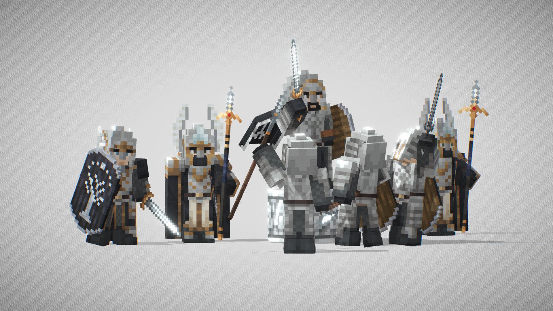 Middle Earth Mod Gondorian Asset Revamp Showcase - 3D model by sindavar ...