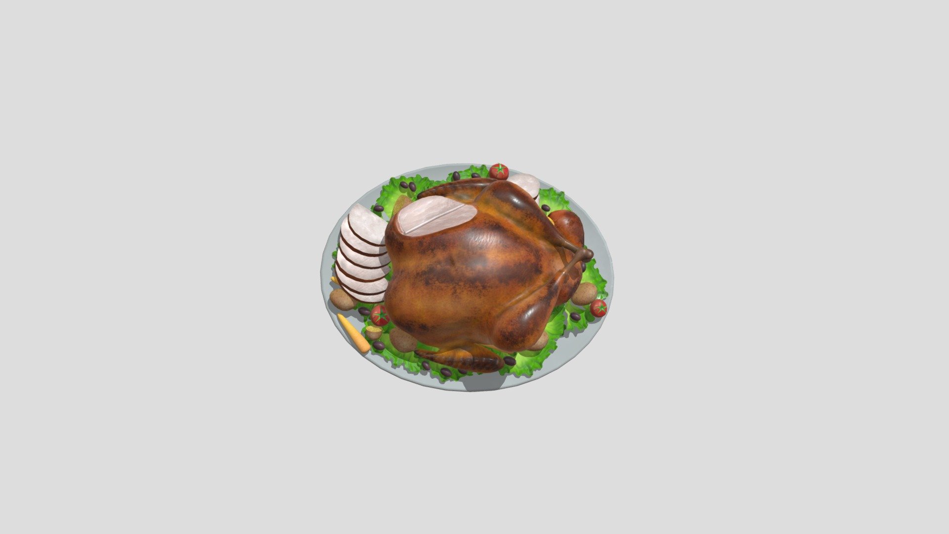 Turkey - 3D model by sandyvarma95 [dbf59e0] - Sketchfab