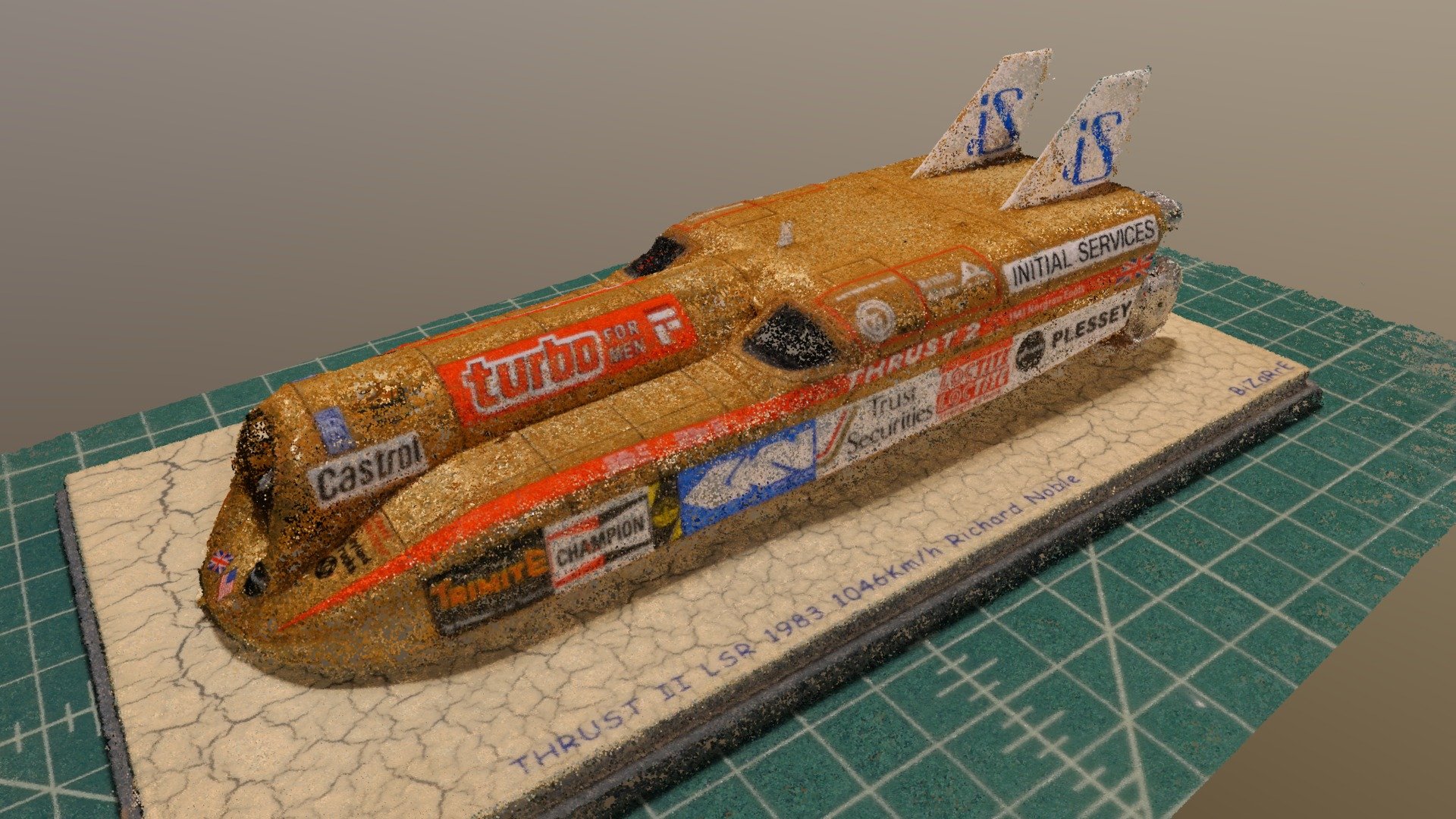 Thrust 2 Model Point Cloud - 3D model by Doug Ellison (@djellison ...