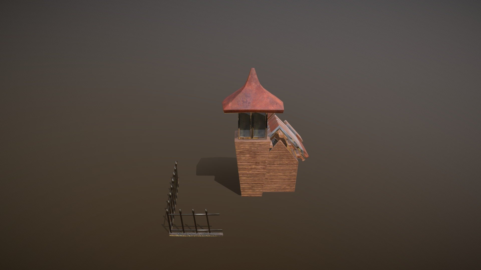 Church model - 3D model by rhianat [dbf6203] - Sketchfab