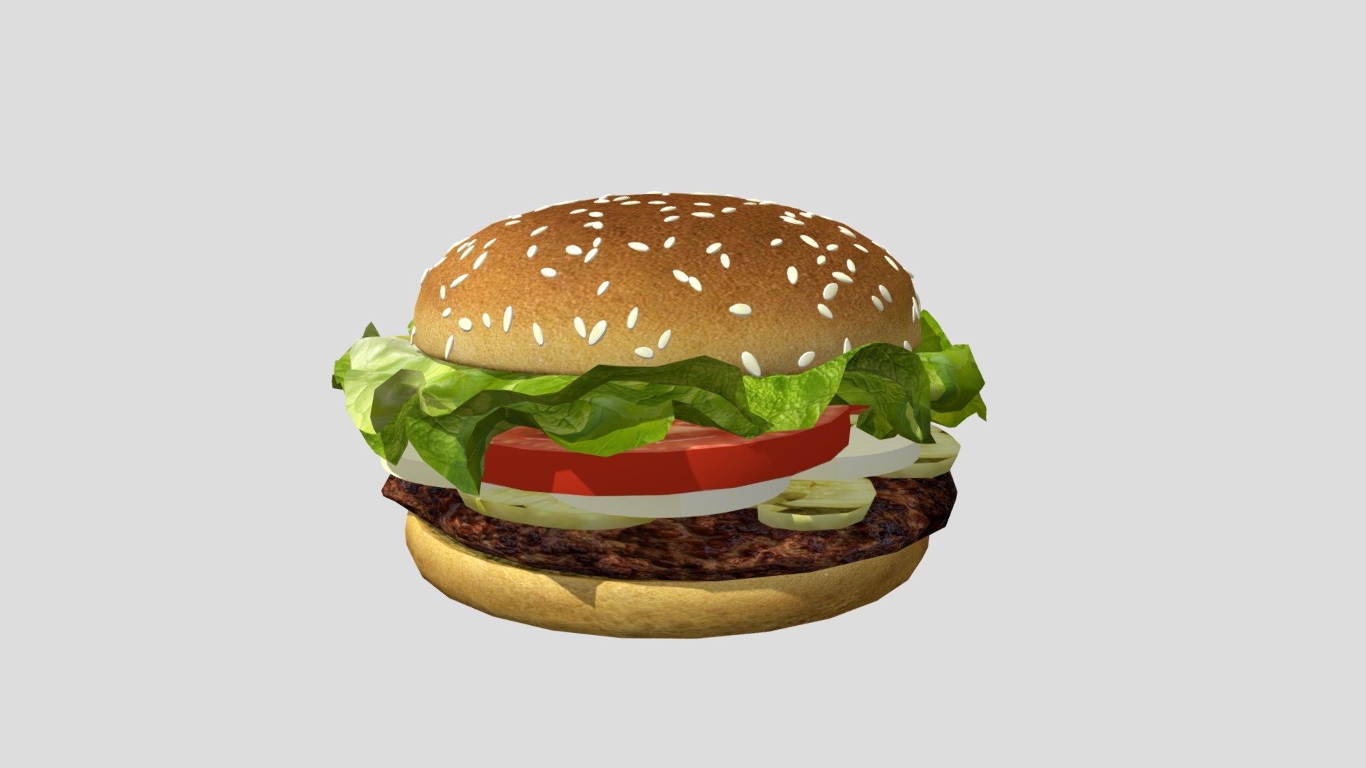 Whopper - Download Free 3D model by CatNapper (@LiteralCatnap) [dbf8c88 ...