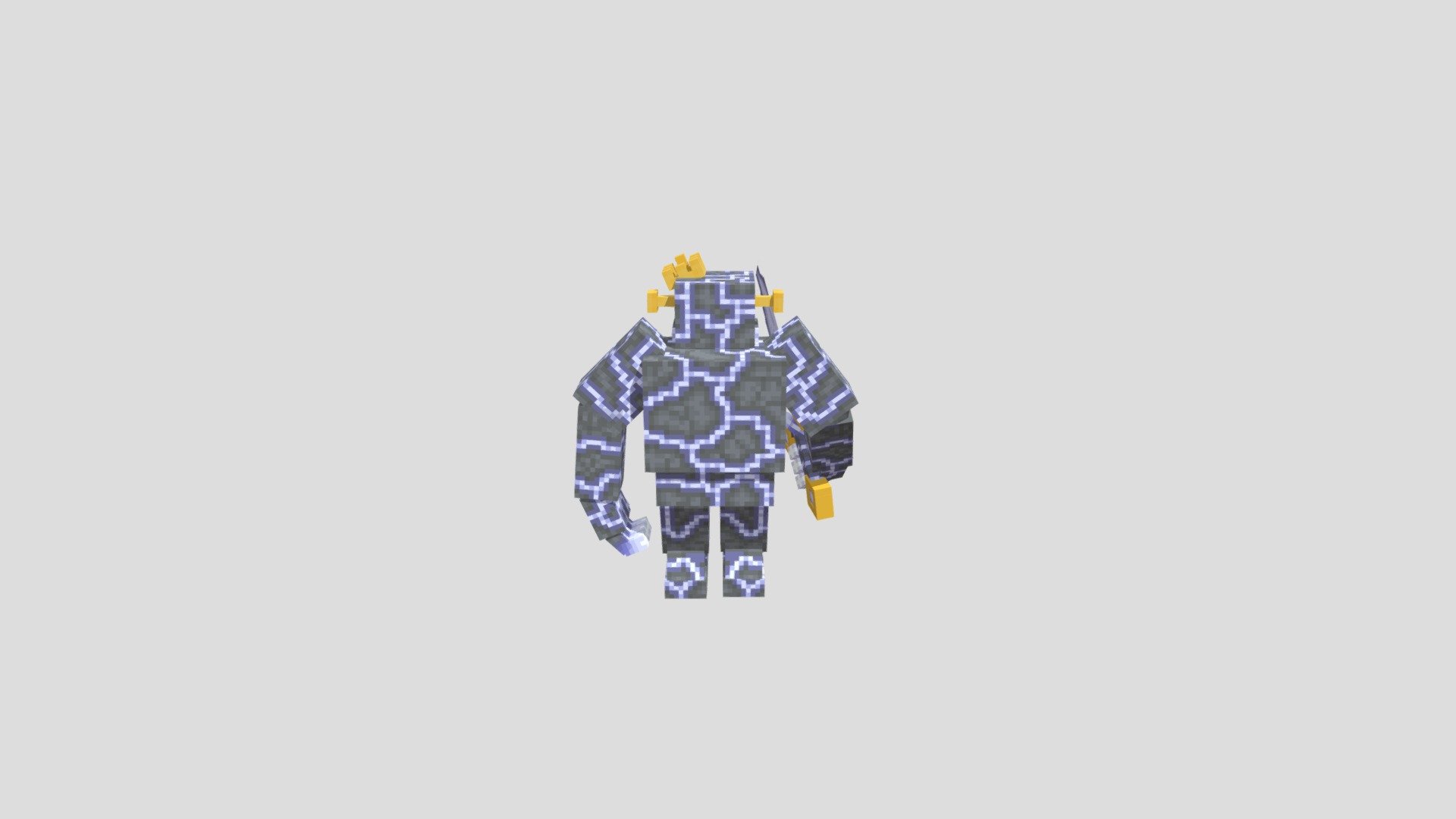 StormKing (Minecraft boss) - 3D model by Kellerzin [dbfa04e] - Sketchfab