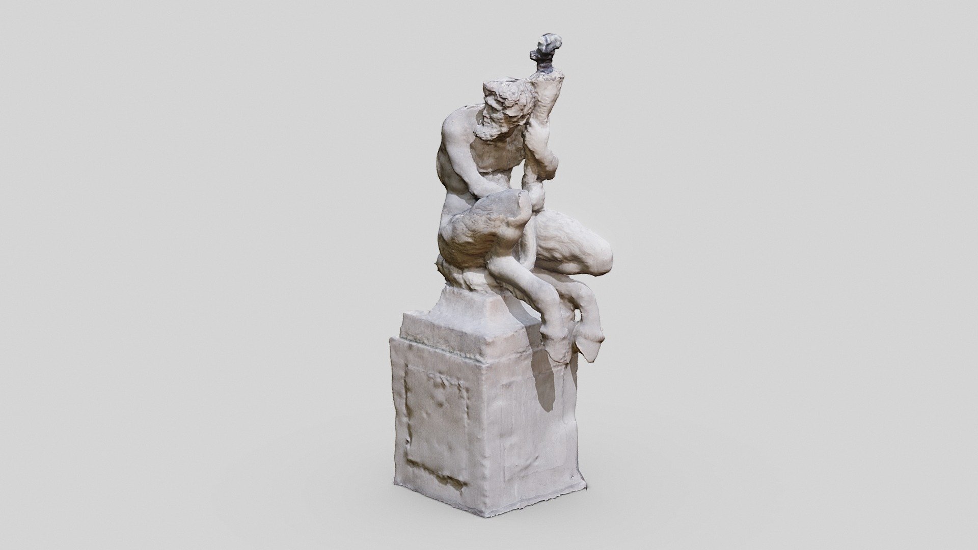 Faun Statue Raw Scan - Download Free 3D model by Mateusz Woliński ...
