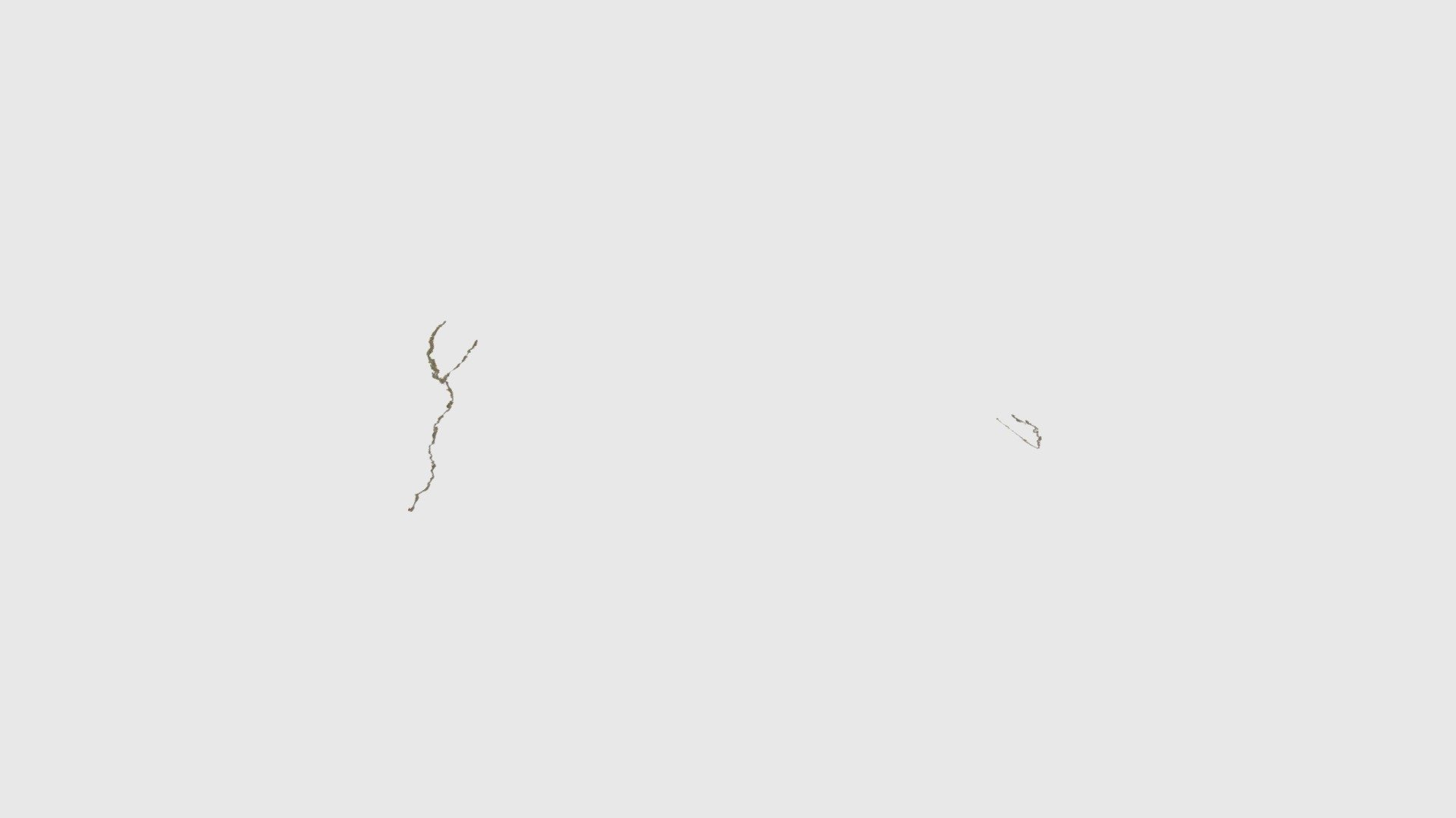 Stream B upper to middle course and tributary - Download Free 3D model ...