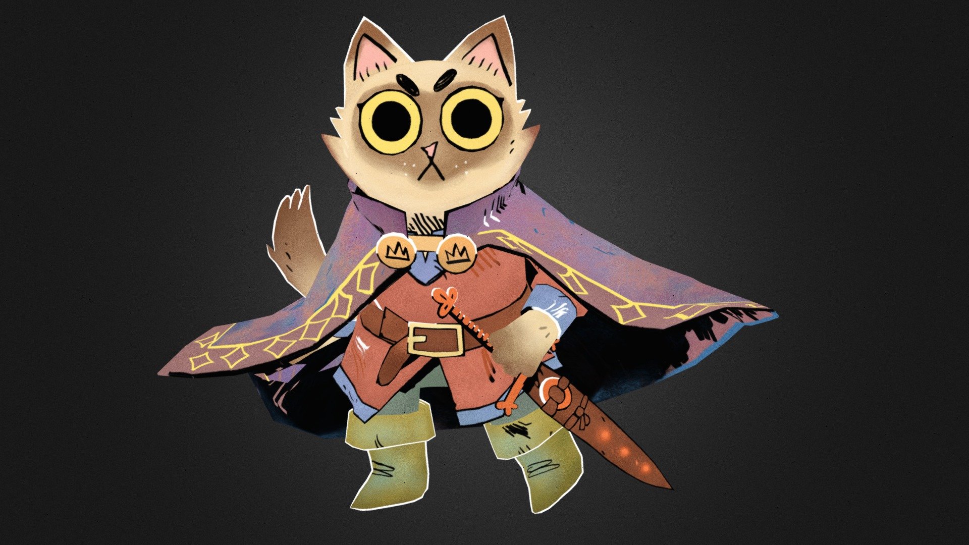 Marquise De Cat from ROOT - 3D model by Mónica Guzmán (@monicaguzmanfz ...