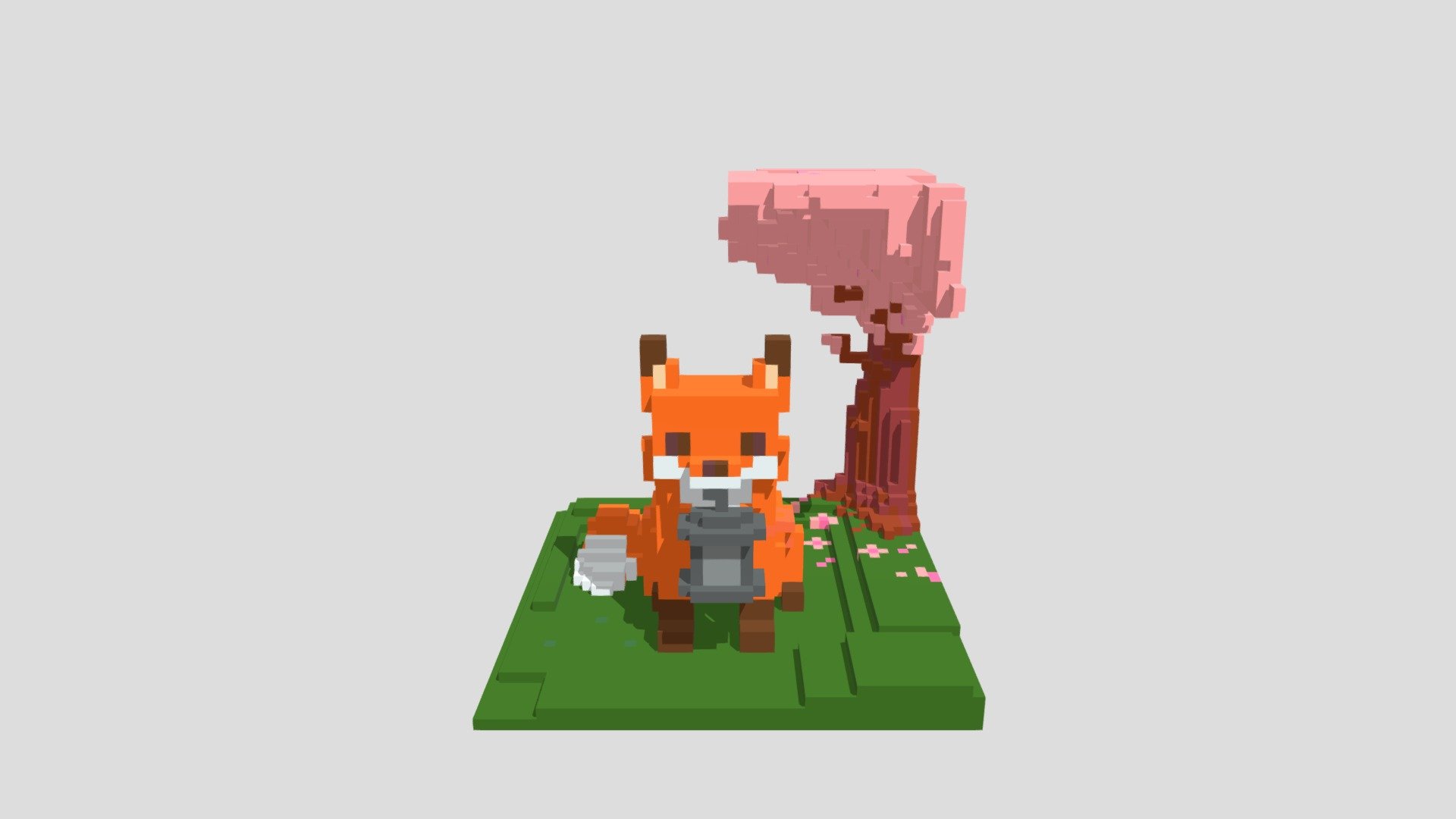 Fox - 3D model by inessoares007 [dbfe1b4] - Sketchfab