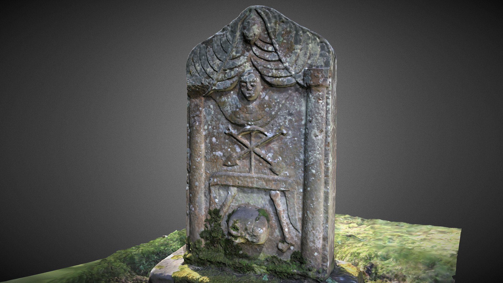 George Harley gravestone, Haddington - Download Free 3D model by ...
