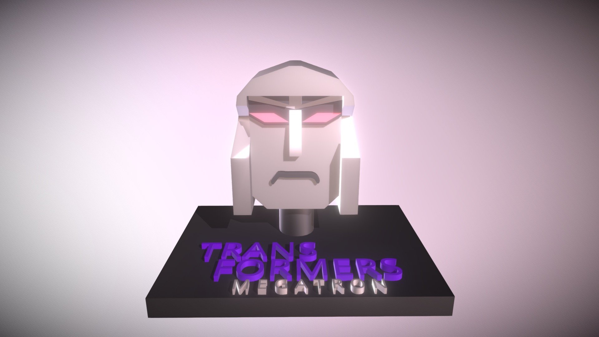 Megatron Mask Design by Kevin Ray - Download Free 3D model by pathlight ...