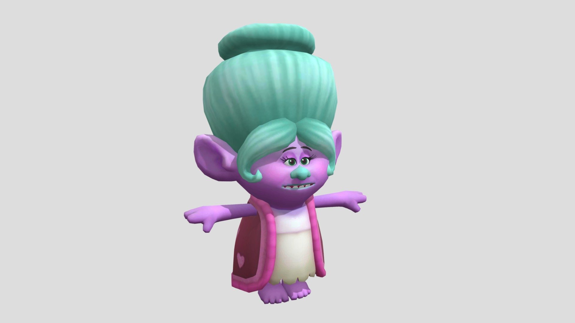 Grandma Rosiepuff (Trolls Pop) - Download Free 3D model by Samgy ...