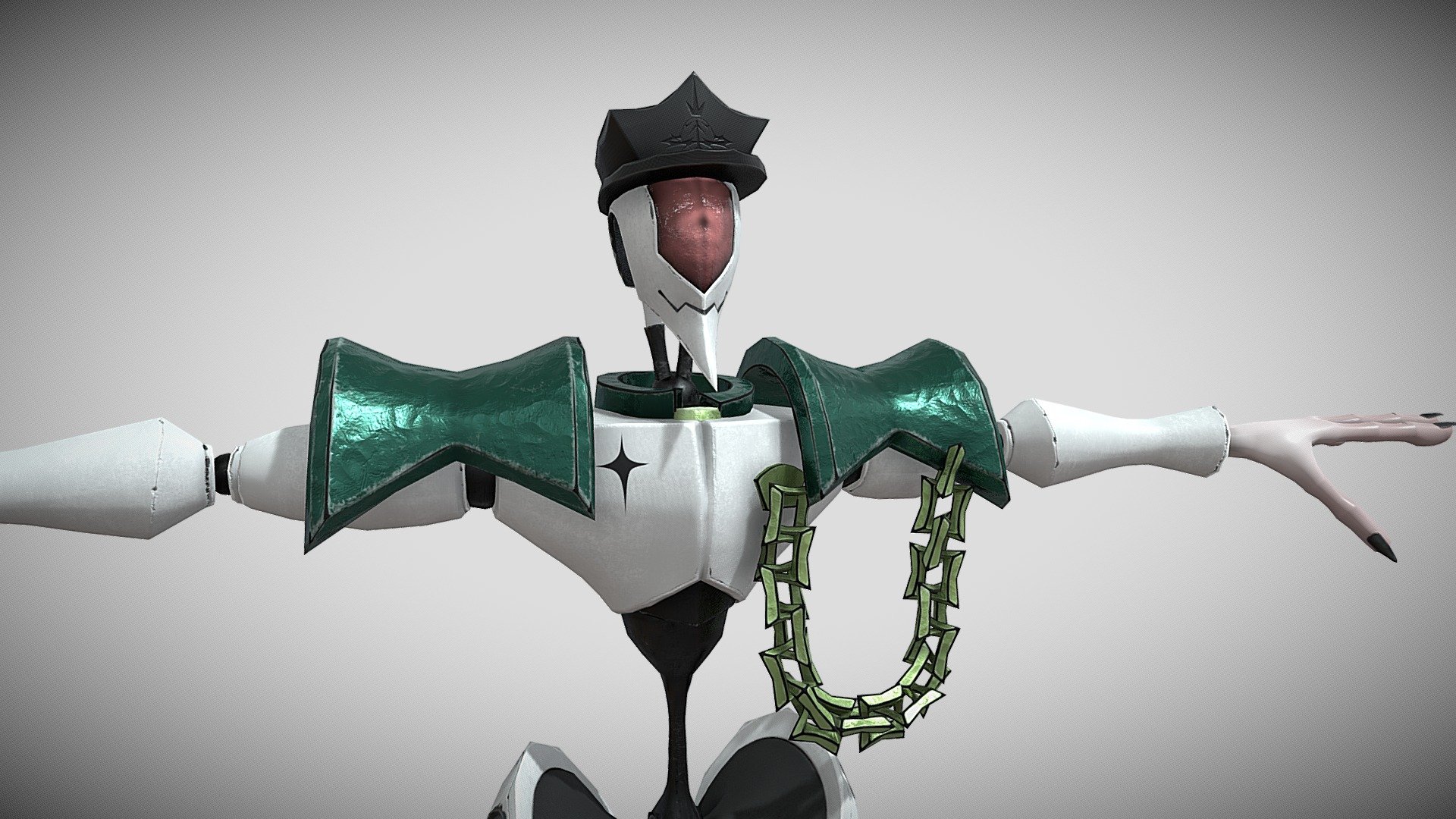 Virtue - Diligence - The Gaslight District - Download Free 3D model by ...