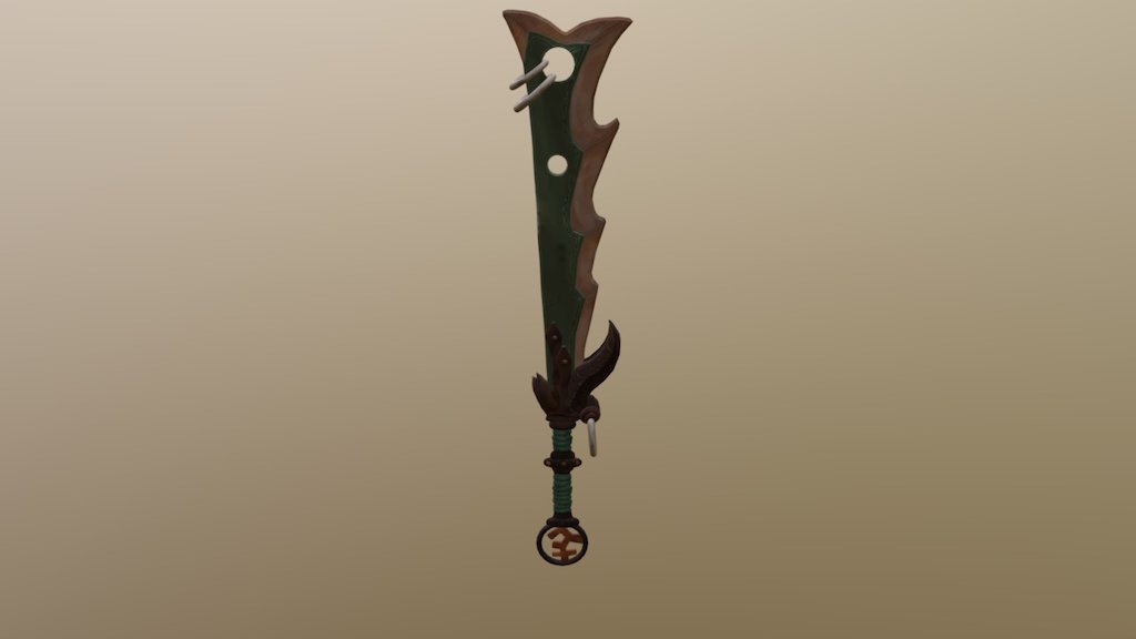 Runescape God Sword - 3D model by jabberhopper [dc00783] - Sketchfab