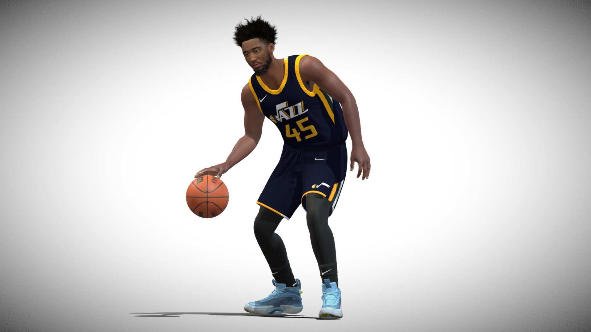 3D Rigged Donovan Mitchell NBA - 3D model by NBA basketball player ...