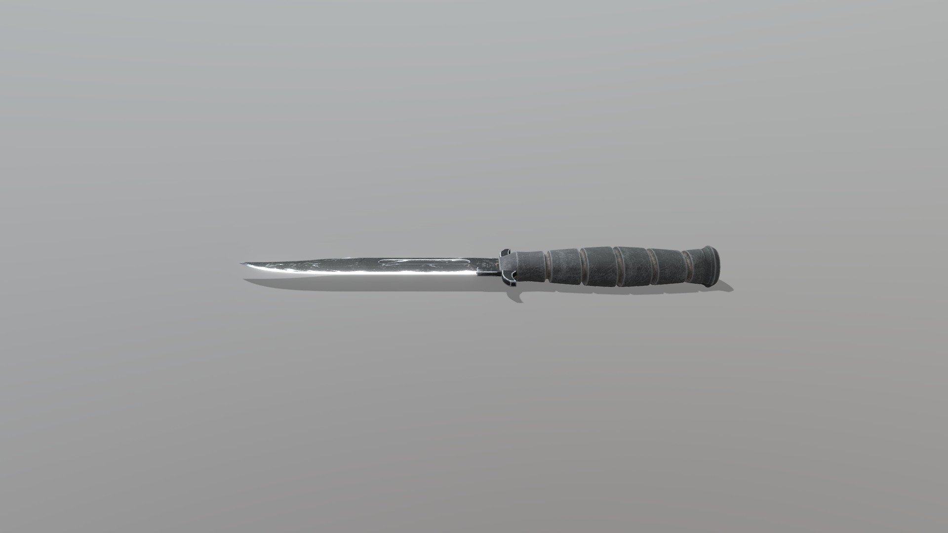 Combat Knife - 3D model by Kaung Myat (@kaungmyat255) [dc00e94] - Sketchfab