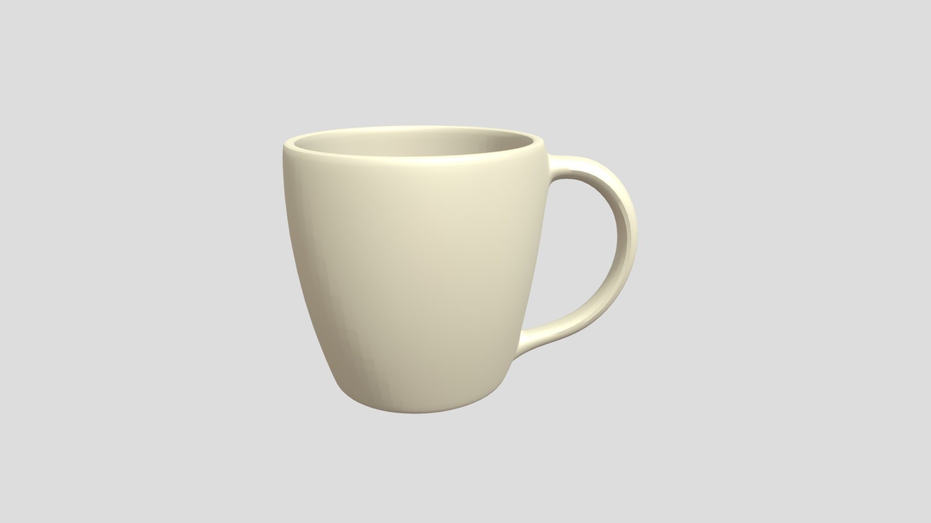 simple mug - Download Free 3D model by bihanz [dc019af] - Sketchfab