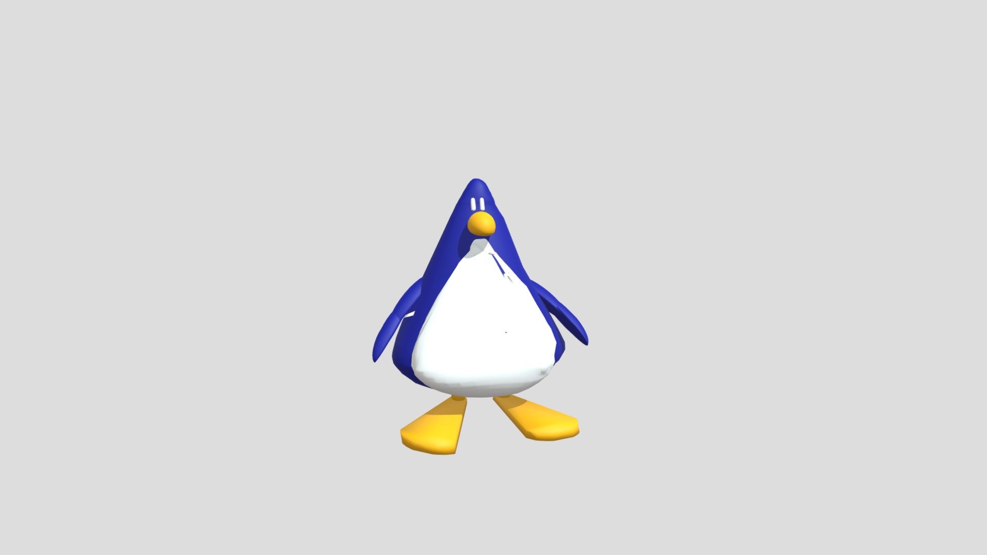 Simple Penguin Model - 3D model by Gummy bear animator (@gb_anim ...