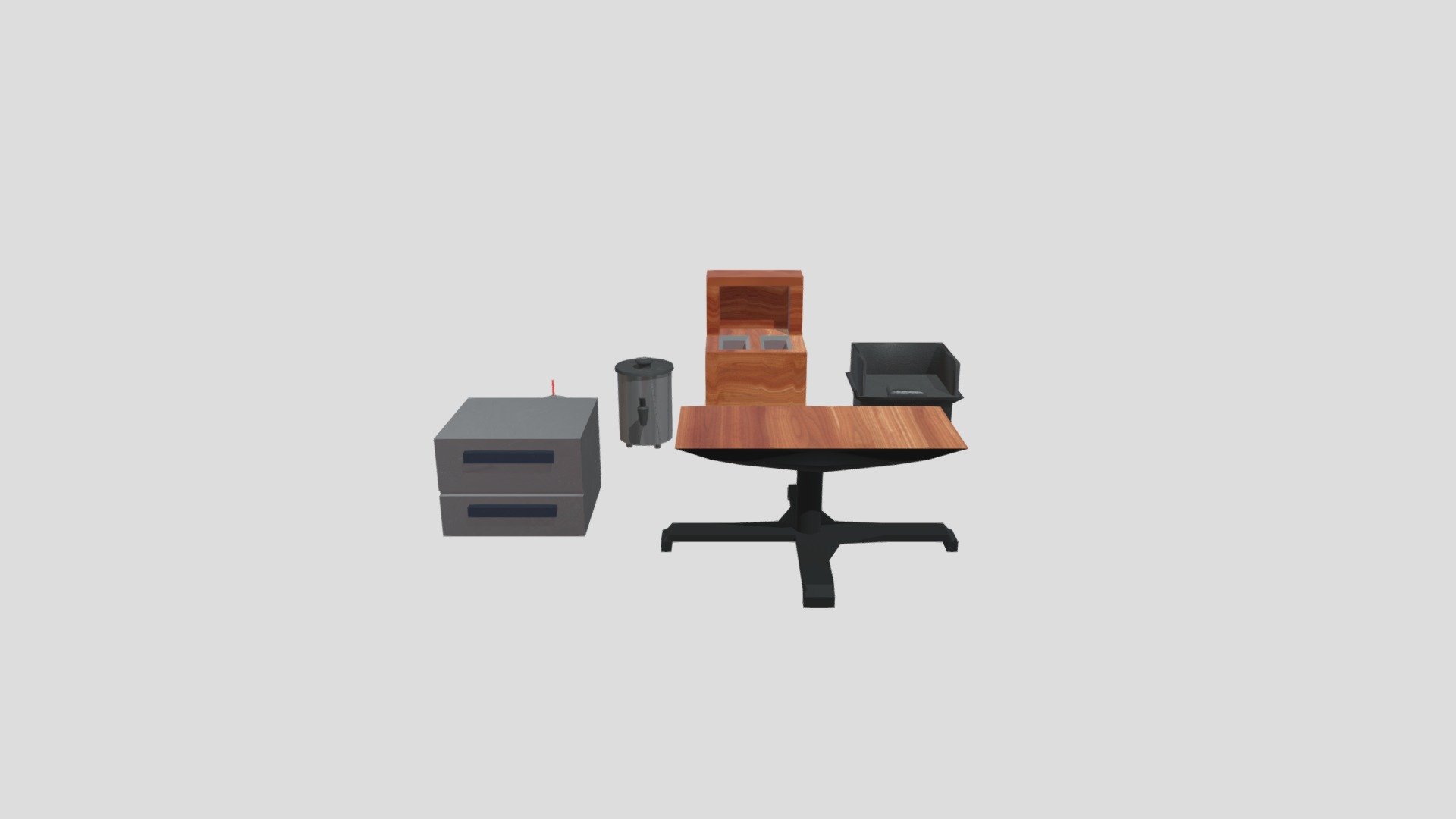 6 Props - Download Free 3D model by Luis Morales (@Luis_Morales ...