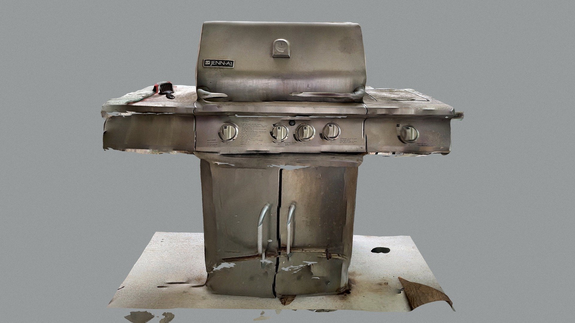 Grill - Download Free 3D model by Marc Sawyer (@whitewashstudio ...