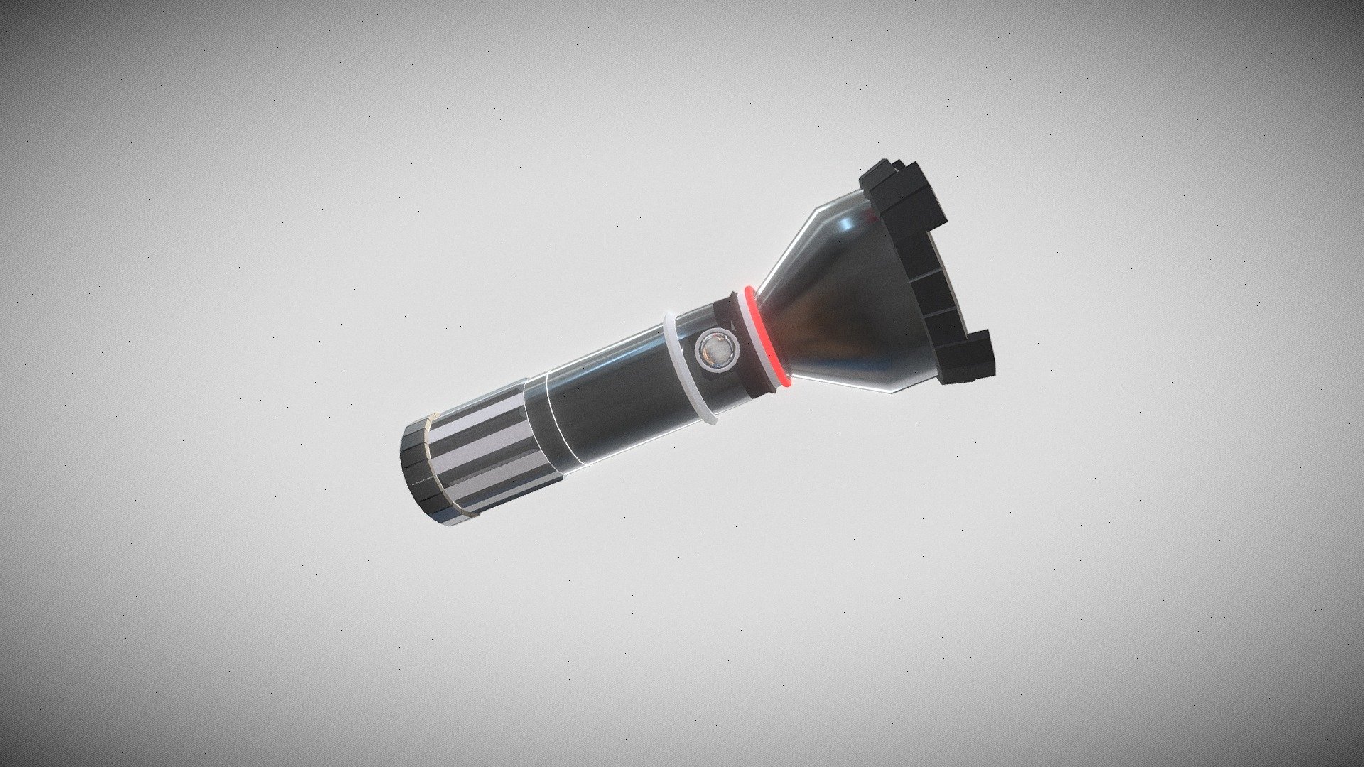 Flashlight - 3D model by PranjalRaut [dc0585f] - Sketchfab