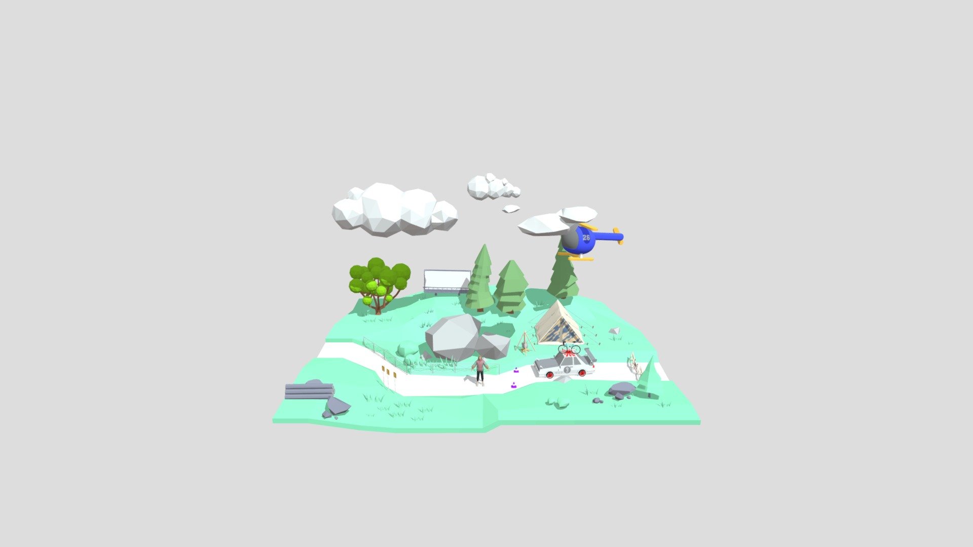 Week 12 The Metaverse - 3D model by a1378486672 [dc0597e] - Sketchfab