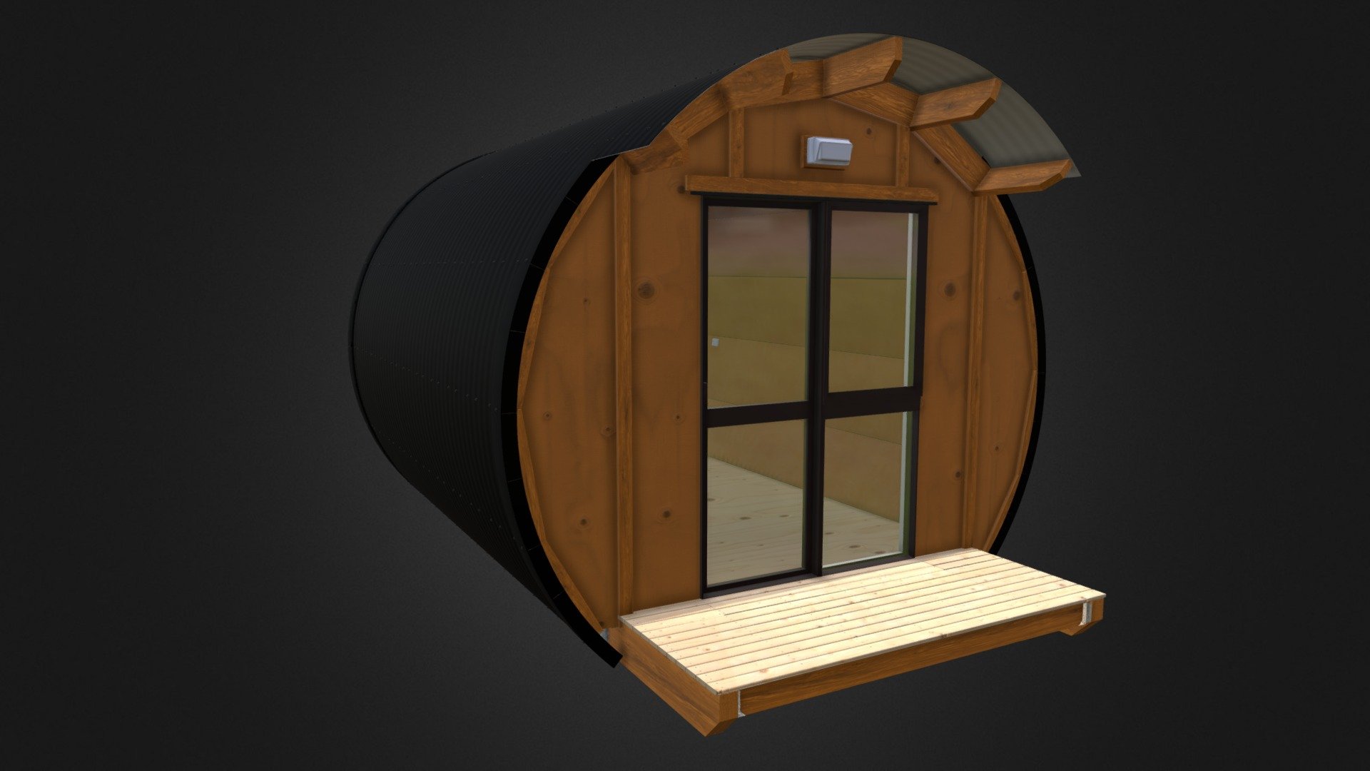 Tube Room High Res - 3D model by Recourse Design ltd. (@RecourseDesign ...