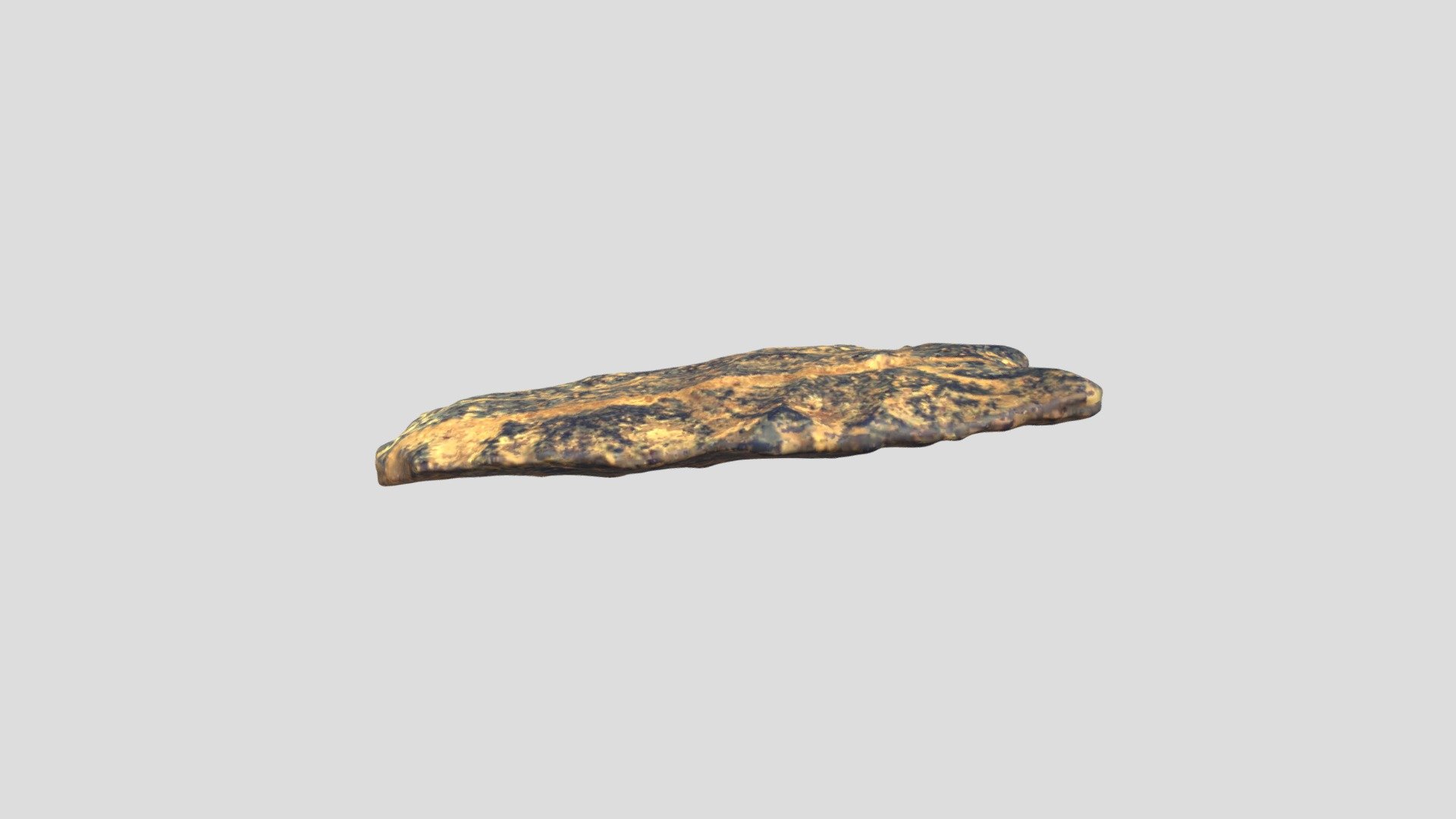 DdJf-9 Late Paleo Lanceolate Point Base - 3D model by Lakehead ...