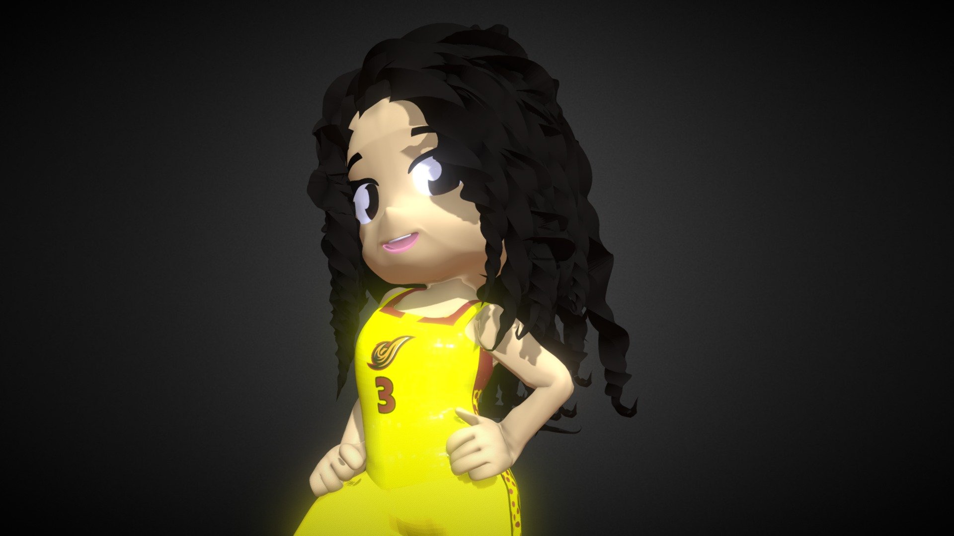 Daeja Quick Chibi - 3D model by rick2quick [dc078b1] - Sketchfab