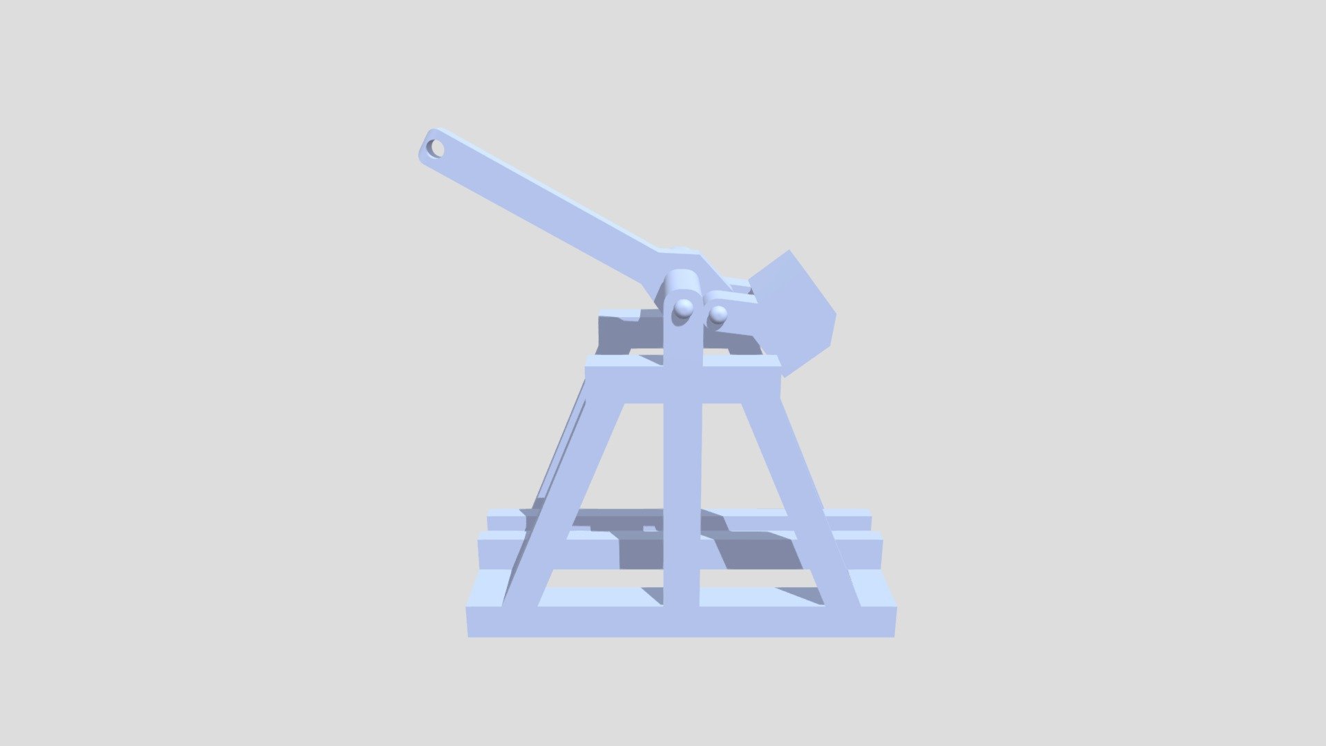 TREBUCHET - Download Free 3D model by WilliamMezitis [dc07d7a] - Sketchfab