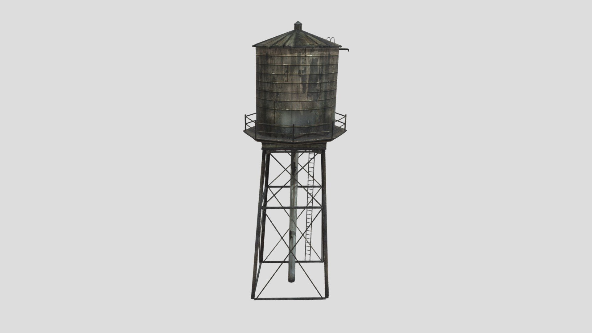 water tank - Download Free 3D model by routestore6 [dc0862e] - Sketchfab