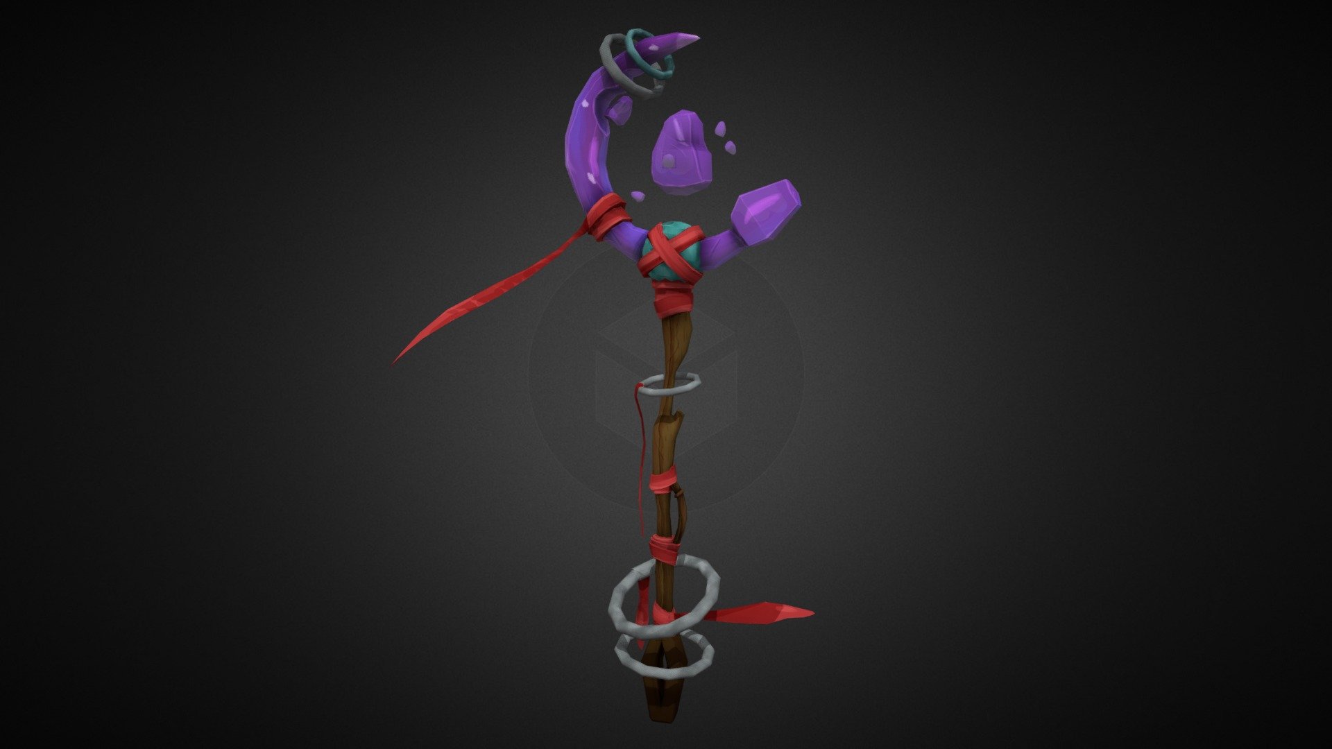 Weaponcraft Staff - 3D model by Liam_Boesmans [dc092a7] - Sketchfab